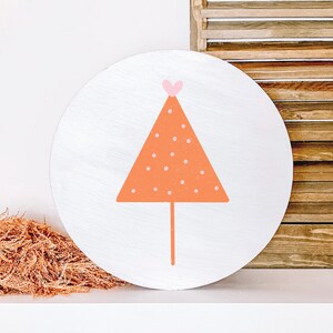 Boho Christmas Trees Clip Art, Modern & Messy Pastel Trees, Christmas ...