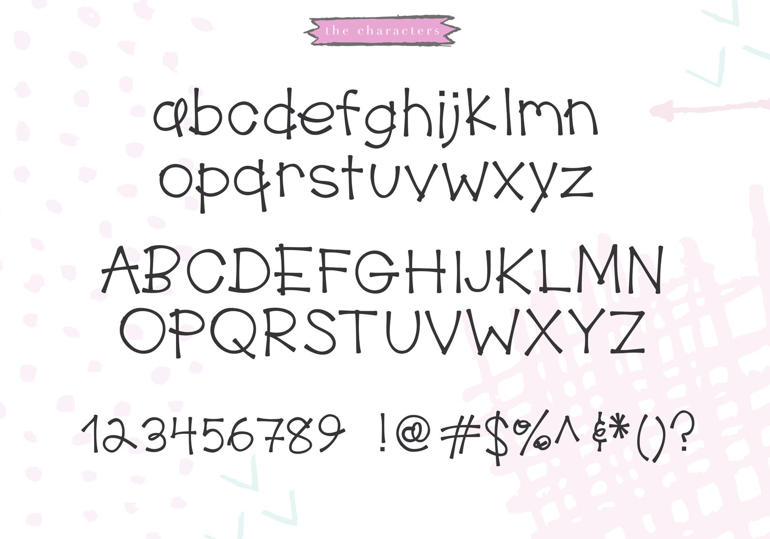 Water Park A Cute Handwritten Font TTF / OTF - Etsy