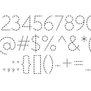 School Days Tracing Font - Teacher Font, Student Fonts, Handwriting ...