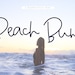 Beach Bum Handwritten Script Font TTF / OTF - Etsy