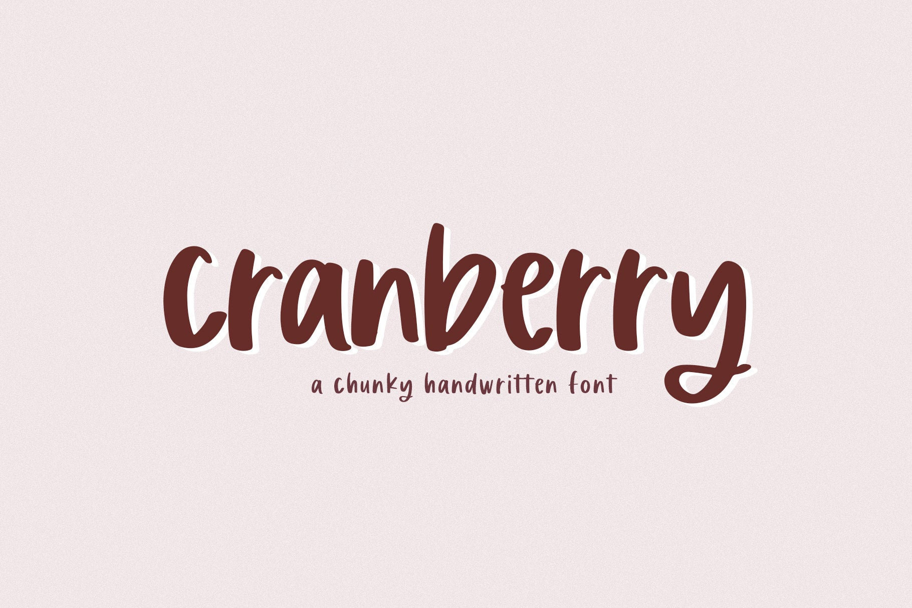 Cranberry Font Fun Handwritten Font Procreate Font Cricut | Etsy