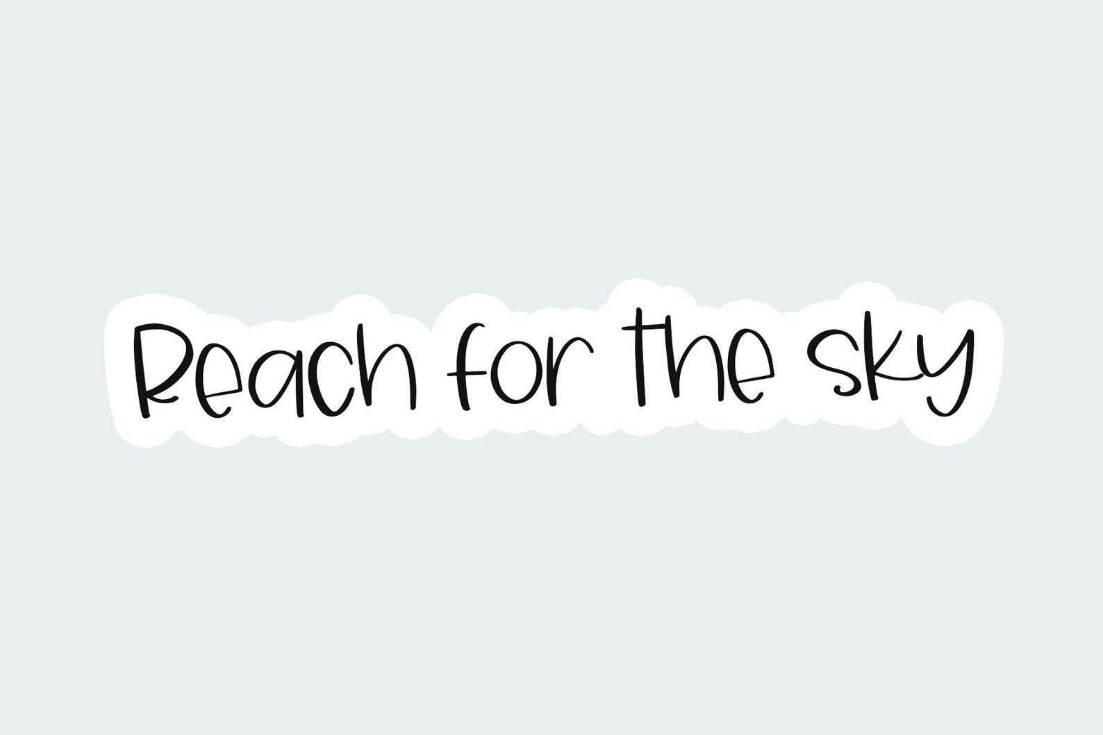 Sky Light Font - Handwritten Font, Quirky Font, Cricut Font, Procreate ...