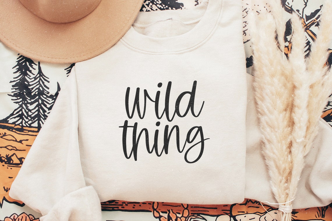 Wild Soul Font Handwritten Script Font Cricut Fonts | Etsy