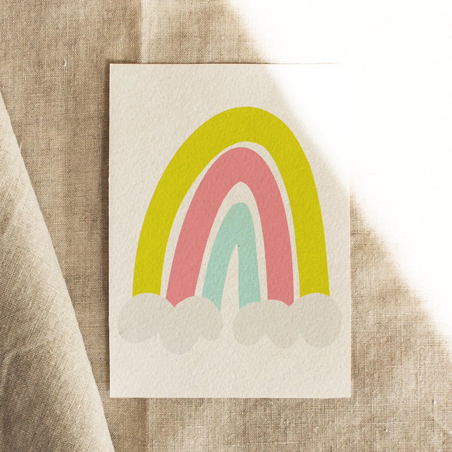 Rainbows Clip Art Modern Clip Art Collection Boho Rainbows - Etsy