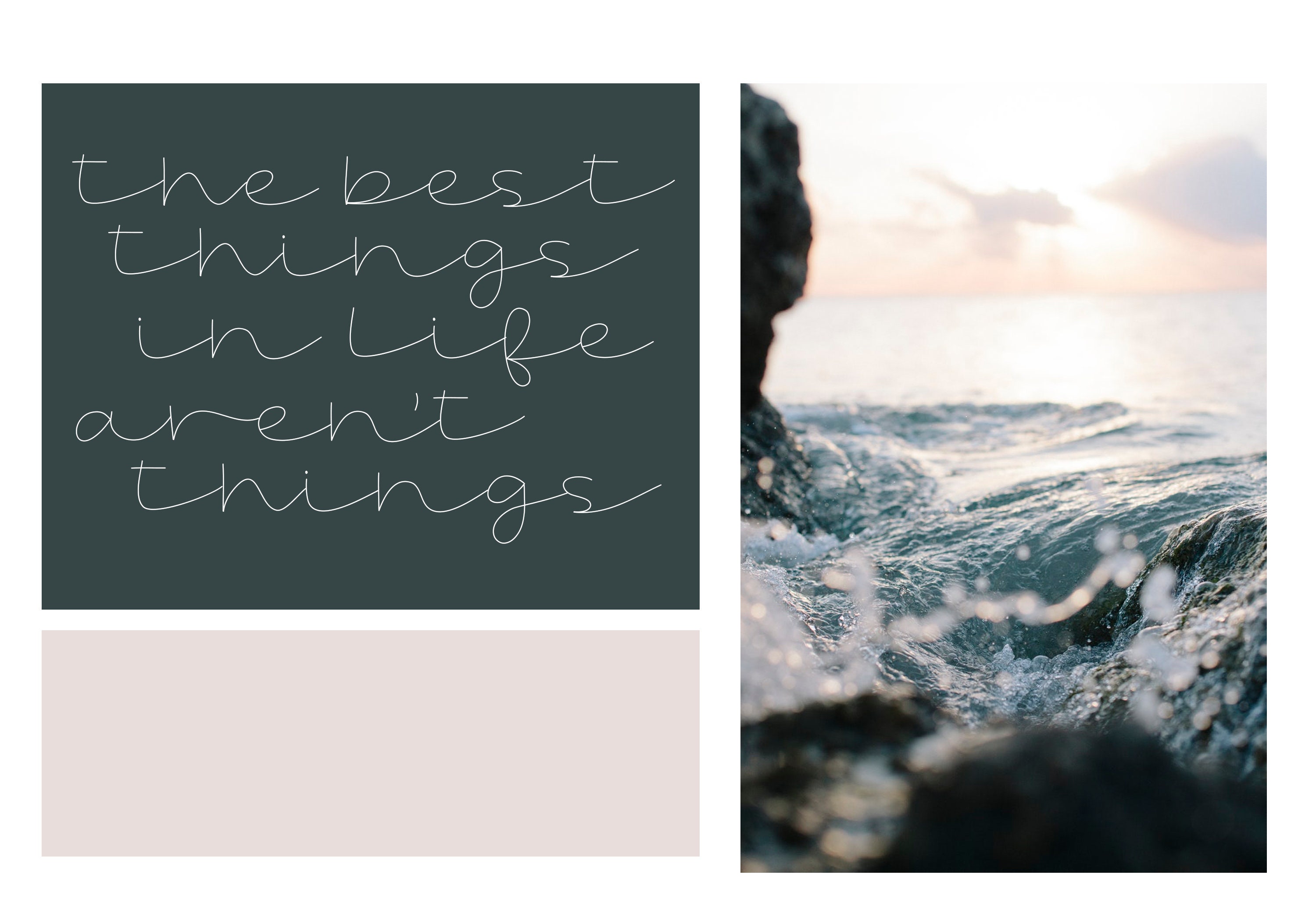 Ocean Handwritten Script Font TTF / OTF | Etsy