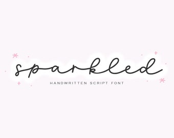 Spaced Cursive Font - Etsy