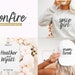 Fall Font Bundle - Handwritten Fonts, Cricut Font Bundle, Farmhouse ...