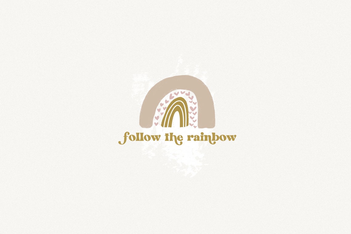 Modern Rainbows - Clip Art Collection - Etsy