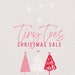 Boho Christmas Trees Clipart, Modern Trees, Messy Christmas Trees, Boho ...