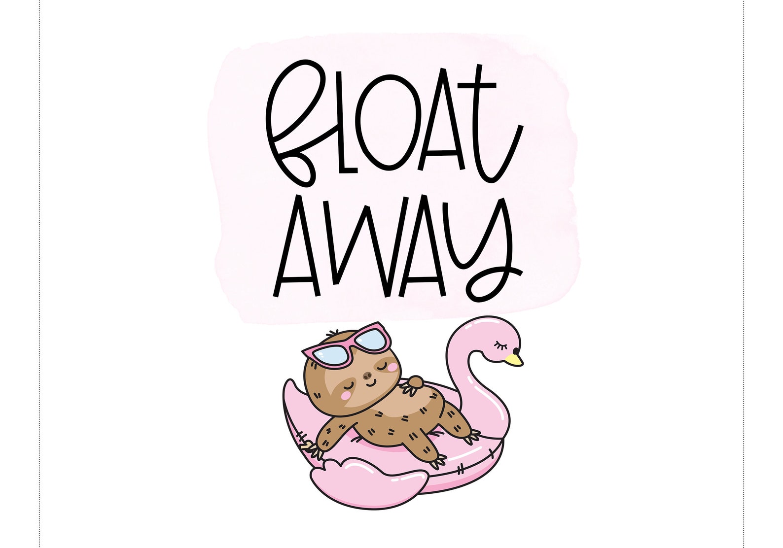 Floaties Font - A Cute Handwritten Font, Fonts for Cricut, Crafting ...