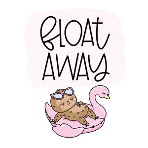 Floaties Font - A Cute Handwritten Font, Fonts for Cricut, Crafting ...