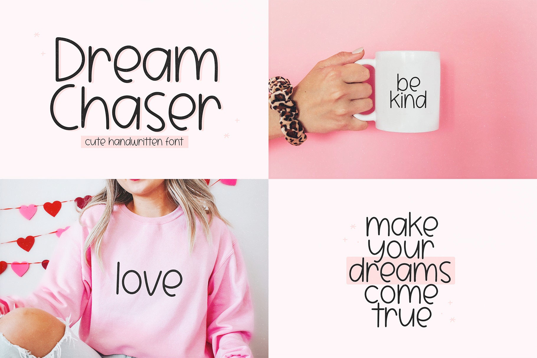 Font Bundle - Cute Fonts, Handwriting Fonts, Cricut Font Bundle ...