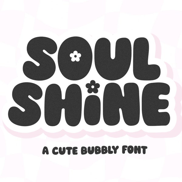 Procreate Soul Font - Etsy