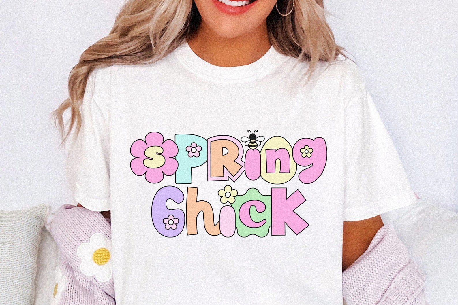 Spring Alphabet Set - PNG Retro Letters, SVG Retro Letters, Alphabet ...