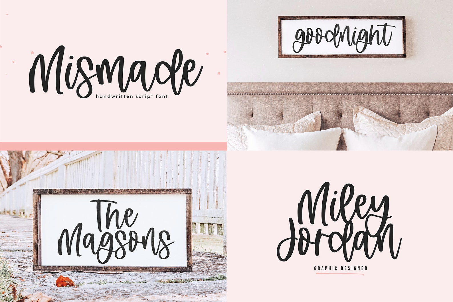 Modern Farmhouse Font Bundle Cricut Fonts Farmhouse Fonts - Etsy