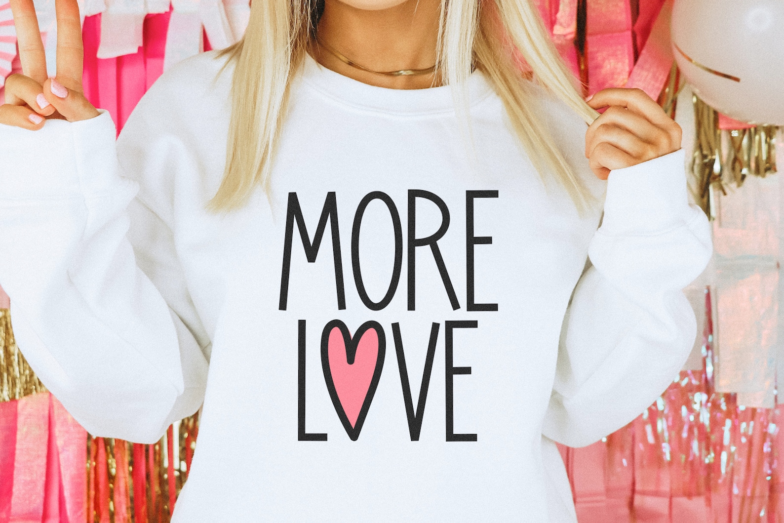 More Love Font Cute Font Cricut Fonts Valentine's Day - Etsy