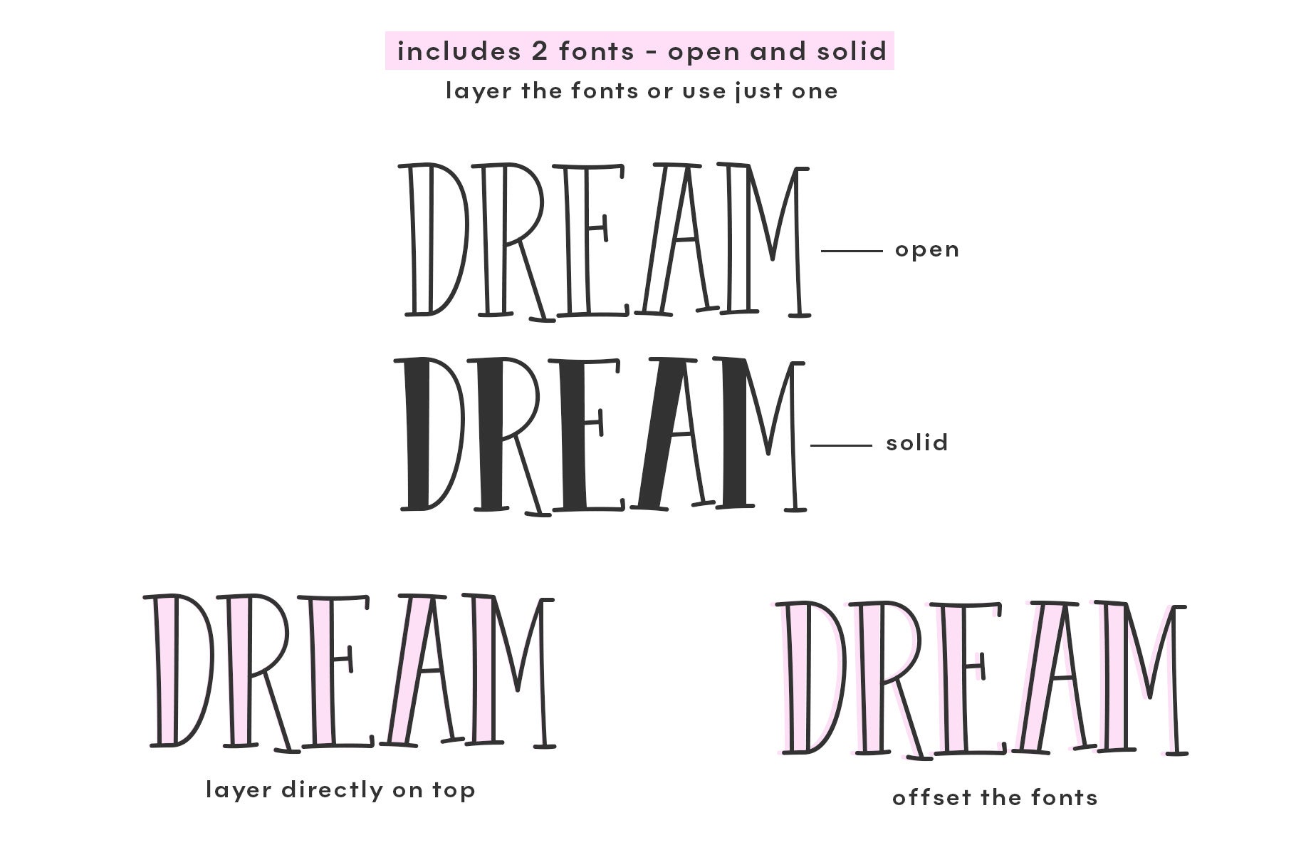 Magic Sleigh Font - Cute Font, Cricut Font, Fun Font, Handwritten Font ...