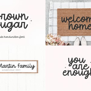 Font Bundle - Cute Fonts, Fonts for Cricut, Cricut Font Bundle, Script ...
