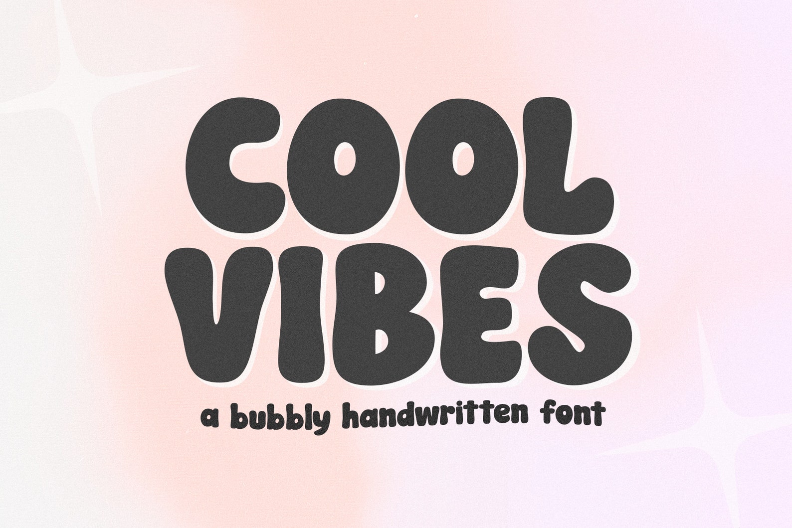 Cool Vibes Retro Font Groovy Font Modern Font Hippie Font - Etsy