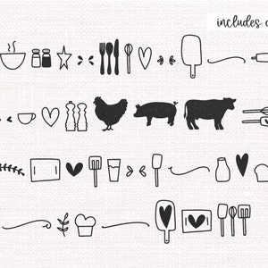 Country Kitchen Font - Farmhouse Script Font, Cricut Fonts, Farmhouse ...