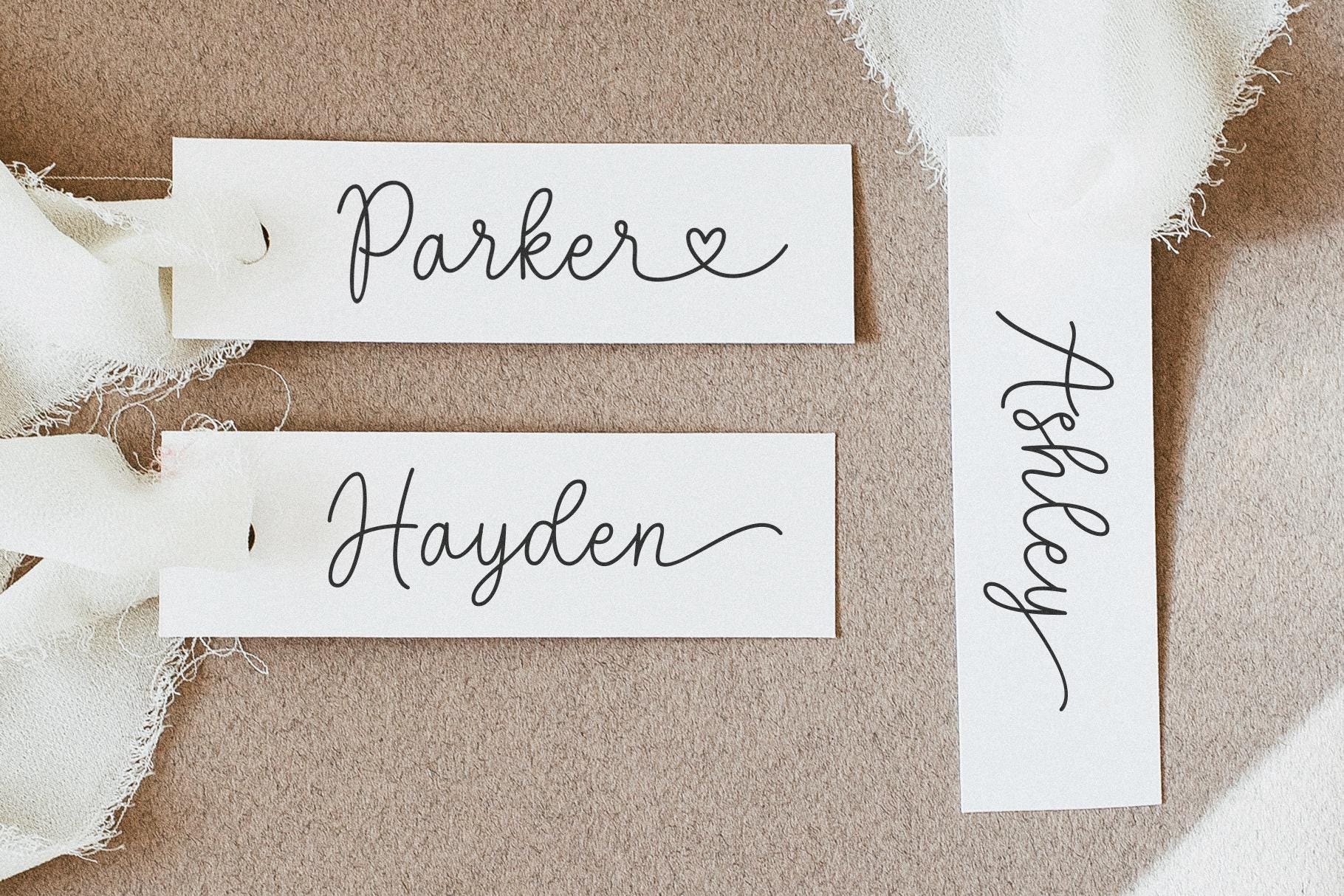 Love Ever Font - Script Font, Heart Swash Font, Wedding Fonts, Cricut ...