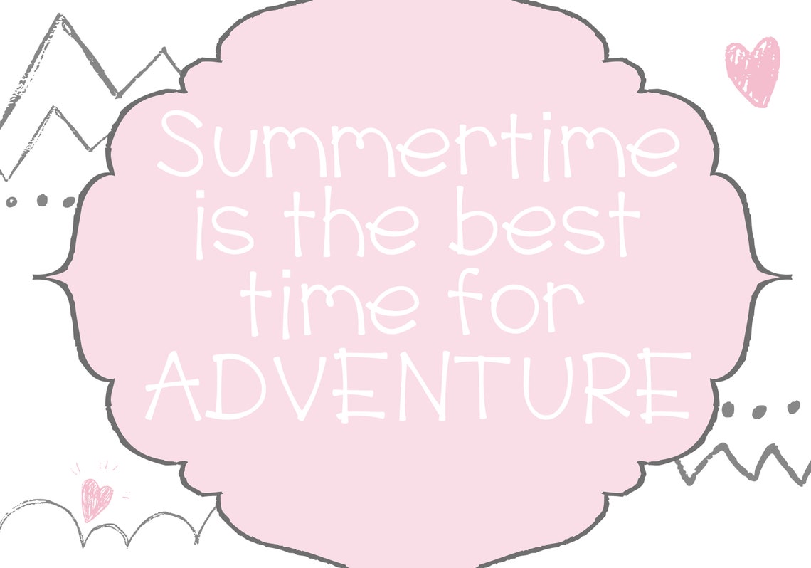 Water Park A Cute Handwritten Font TTF / OTF | Etsy