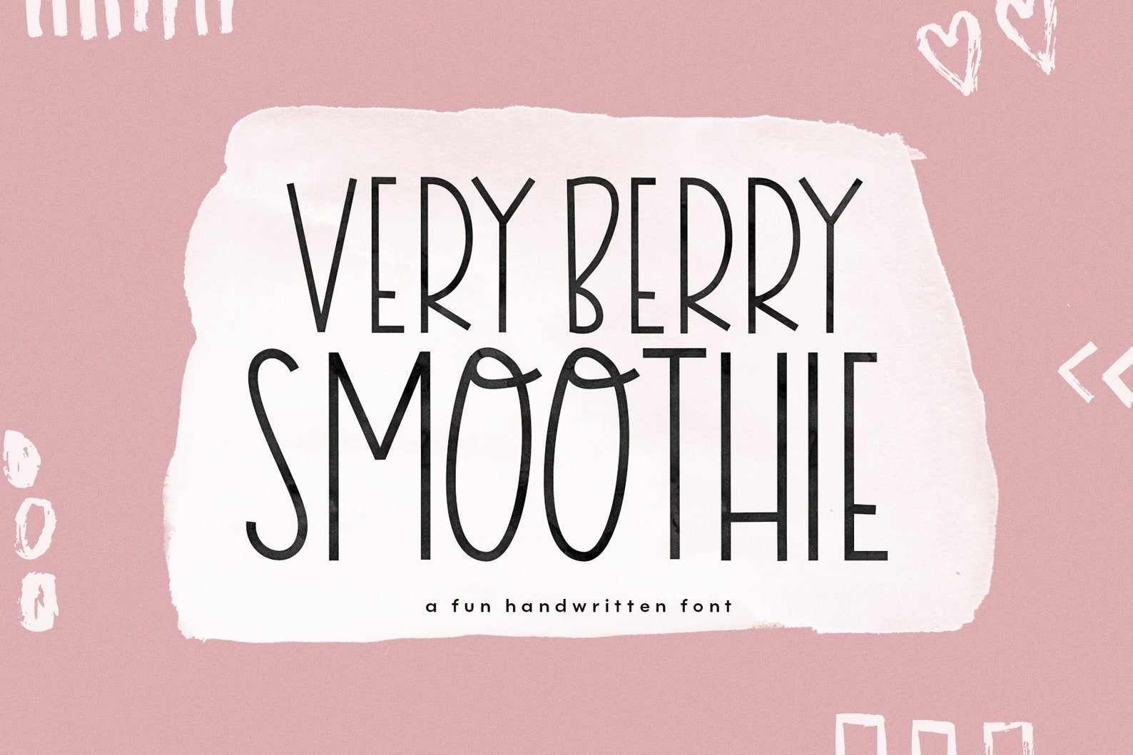 Very Berry Smoothie Tall and Capital Font TTF | Etsy