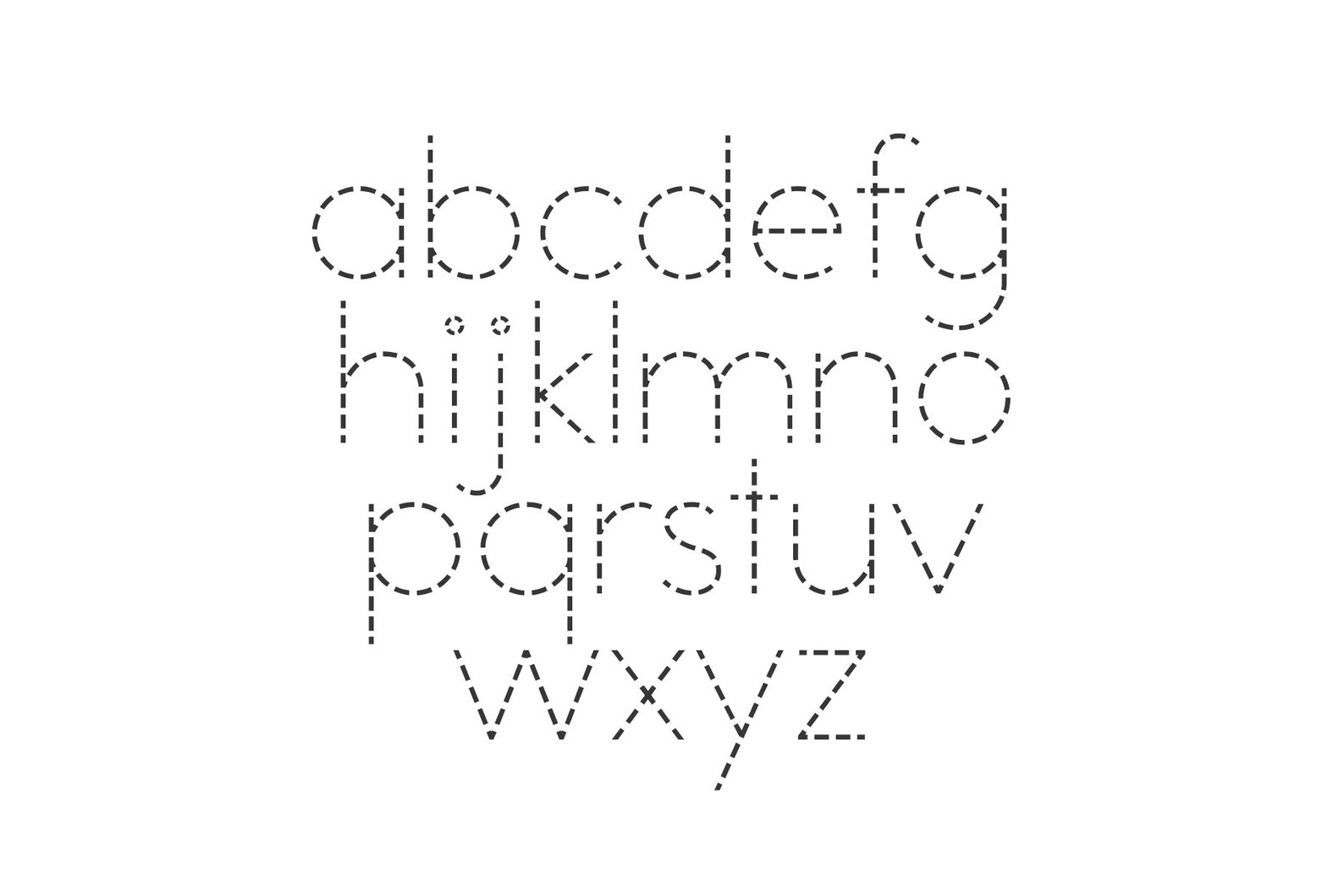 School Days Tracing Font - Teacher Font, Student Fonts, Handwriting ...