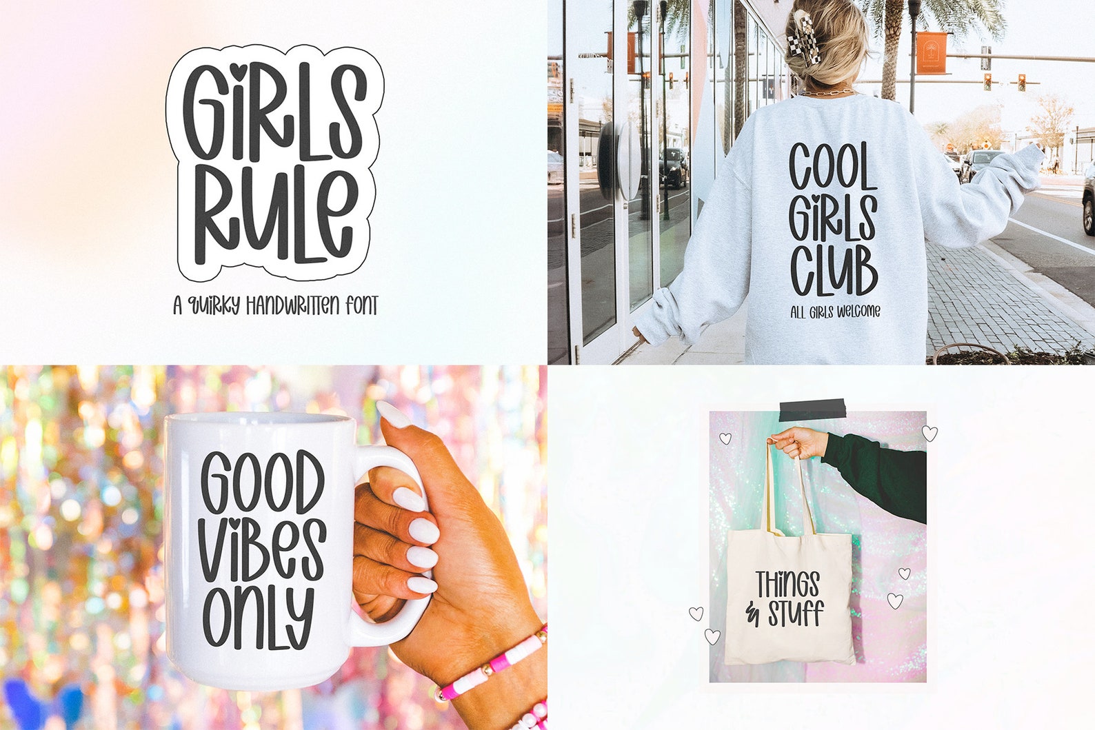 Font Bundle PART 2 - Cute Fonts, Cricut Font Bundle, Script Fonts ...