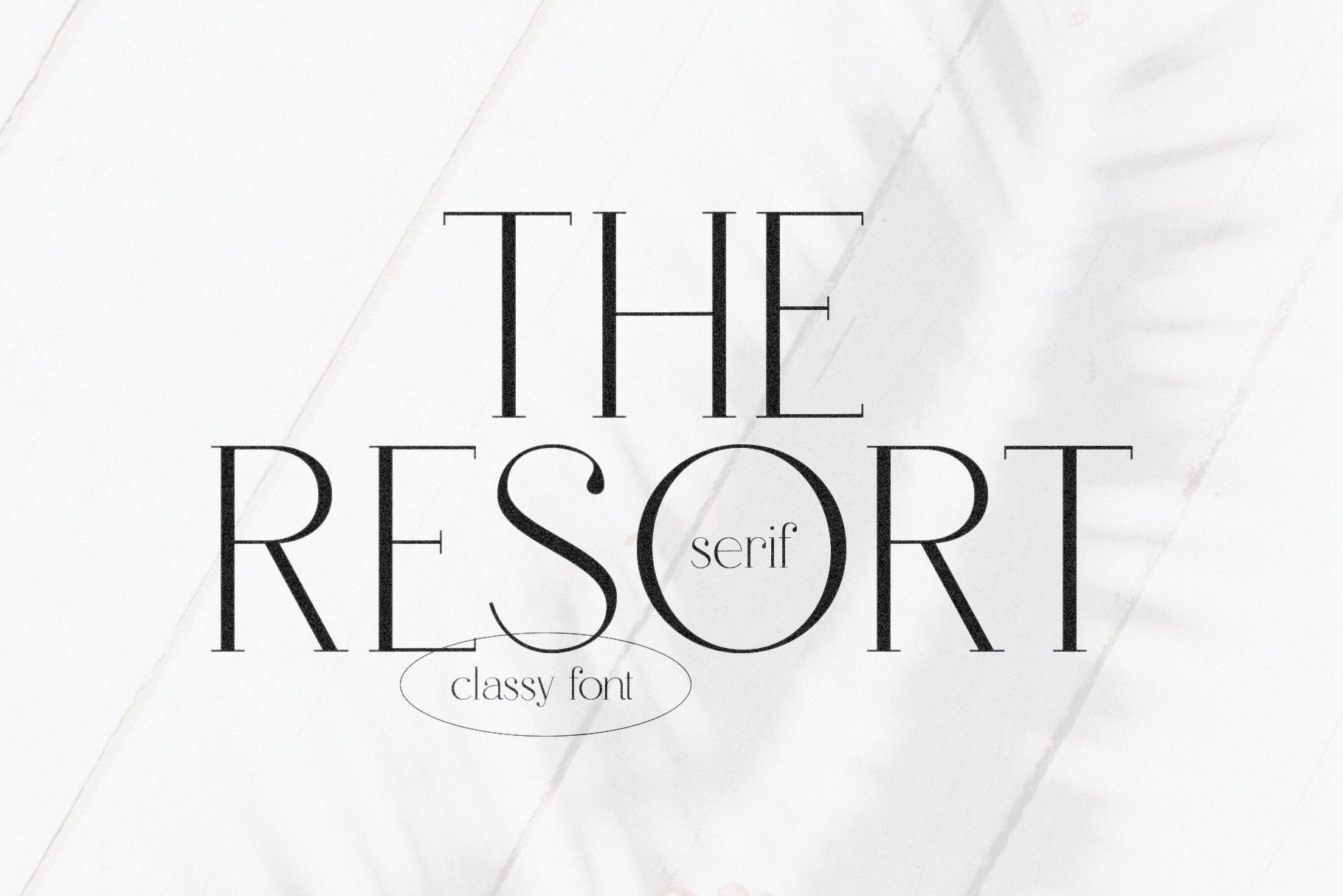 The Resort Font Serif Font Modern Font Stylish Font - Etsy