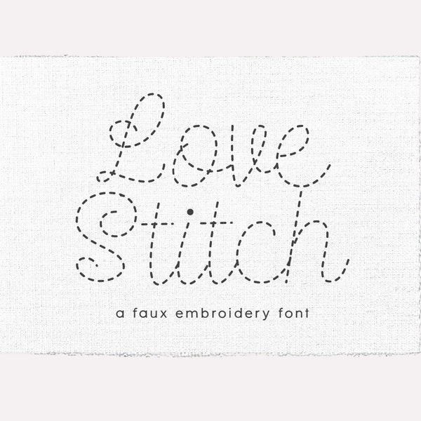 Script Embroidery Font - Etsy