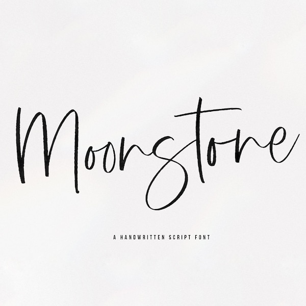 Handwritten Font Script - Etsy