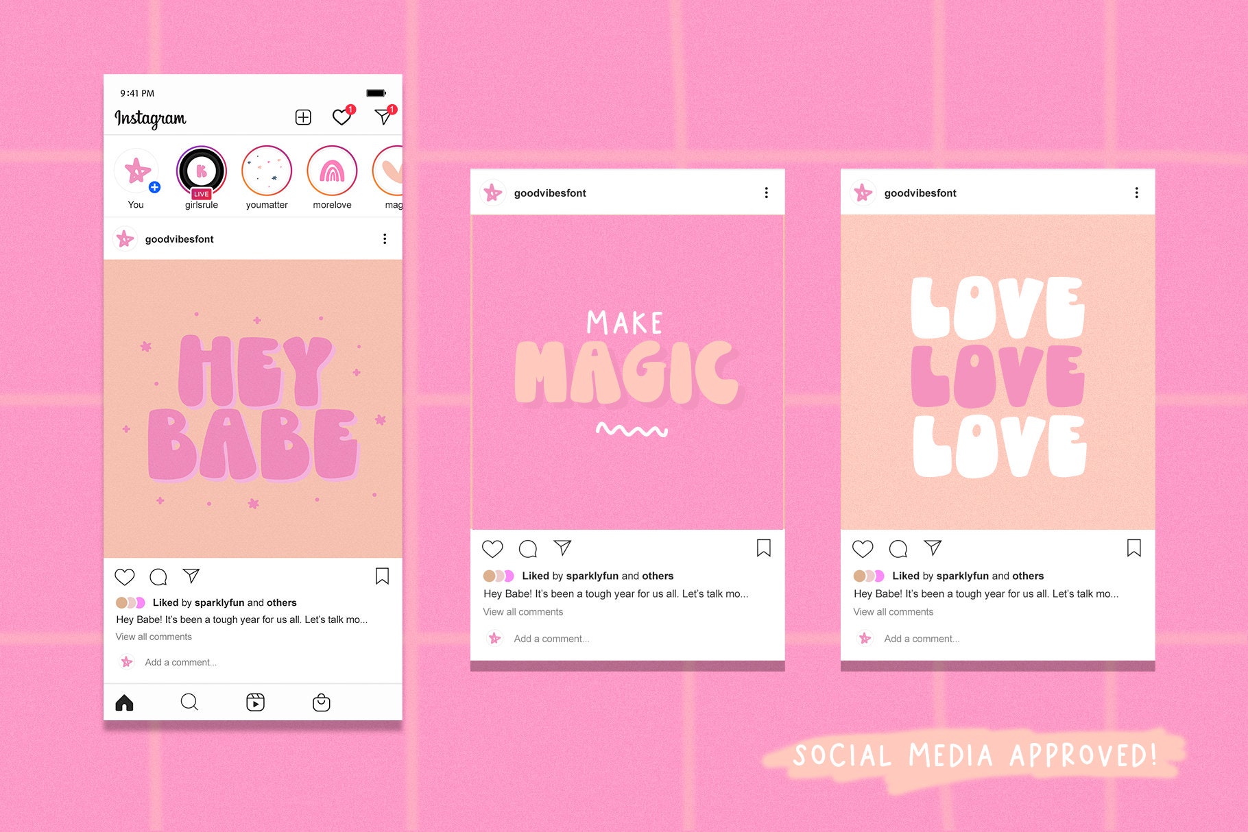 Good Vibes Retro Font Groovy Font Modern Font Hippie - Etsy