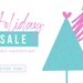 Boho Christmas Trees Clip Art Modern & Messy Pastel Trees - Etsy