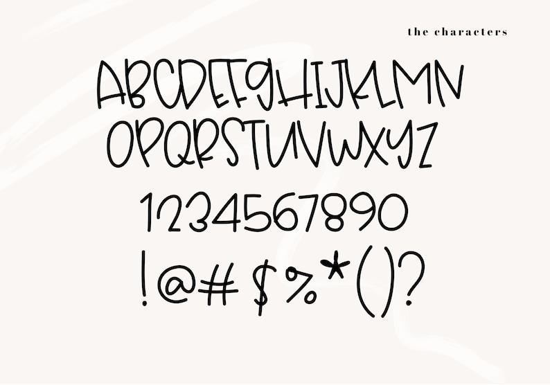 Trinket Fun Handwritten Font TTF / OTF - Etsy