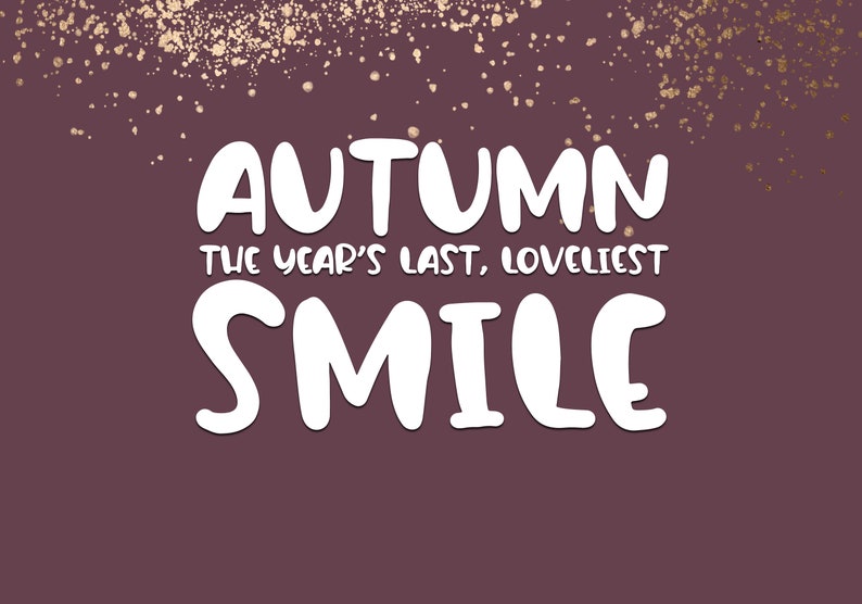 Apple Cider - Bubbly Handwritten Font - TTF / OTF - Etsy