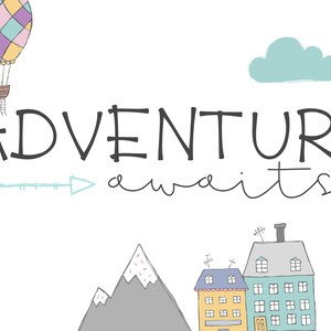 Water Park - A Cute Handwritten Font - TTF / OTF - Etsy