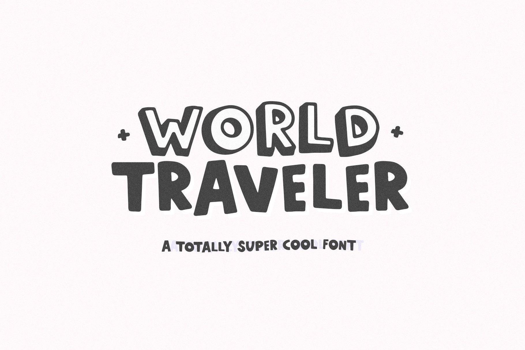 World Traveler Font - Handwritten Font, Cricut Font, 3D Font, Bubble ...