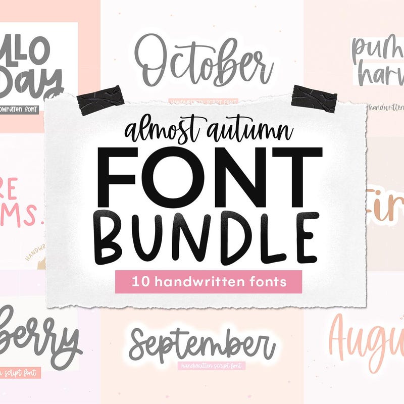 Bfc Fonts - Etsy