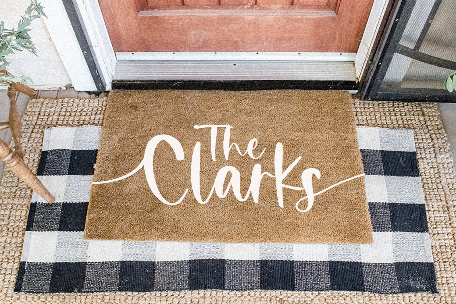 Farmhouse Font - Handwritten Font Duo, Countryside Farmhouse, Swashes ...
