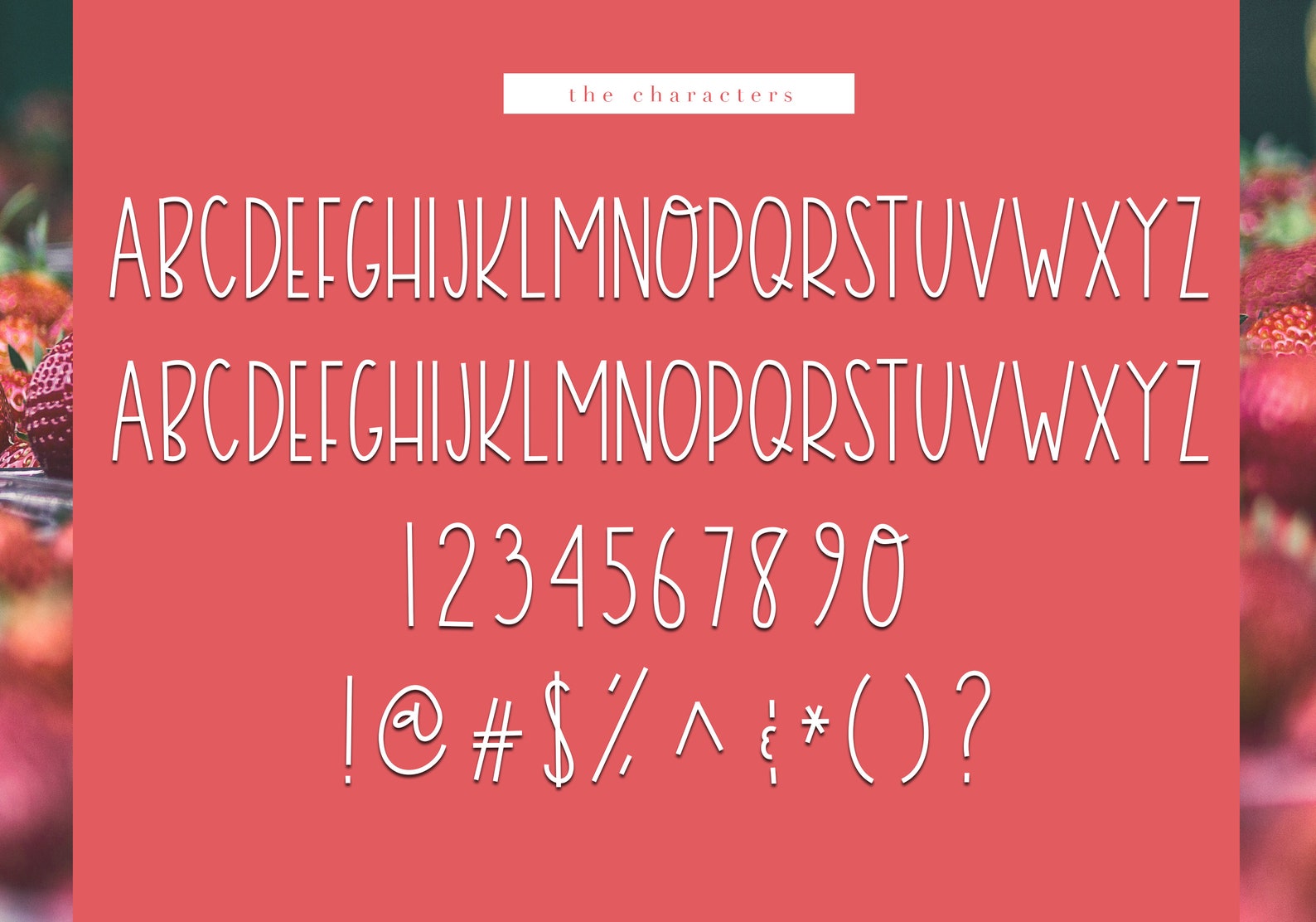 Very Berry Smoothie Tall and Capital Font TTF | Etsy