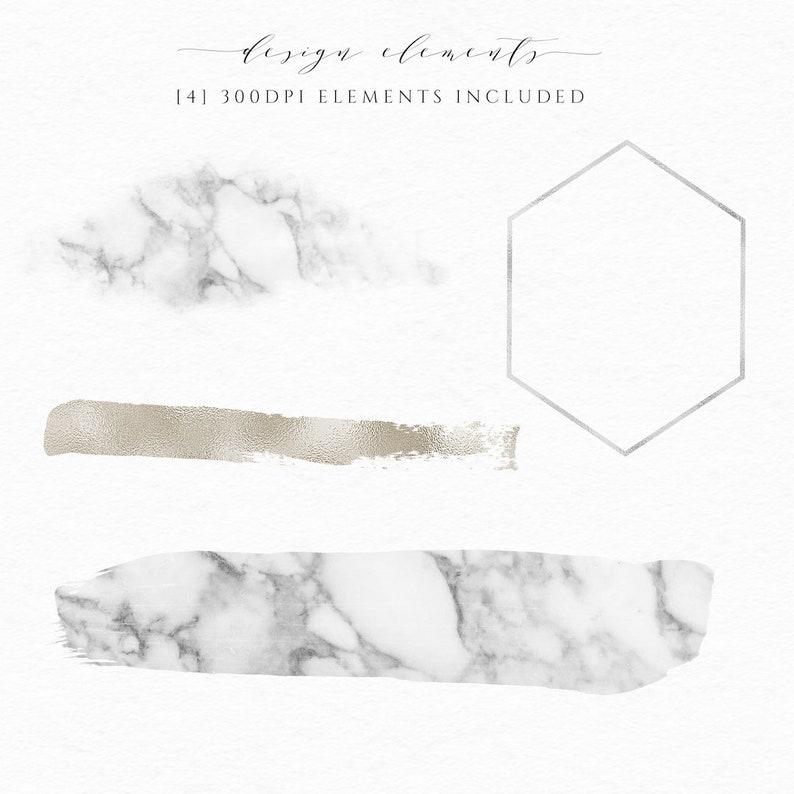 Marble Alphabet Clip Art Design - Etsy