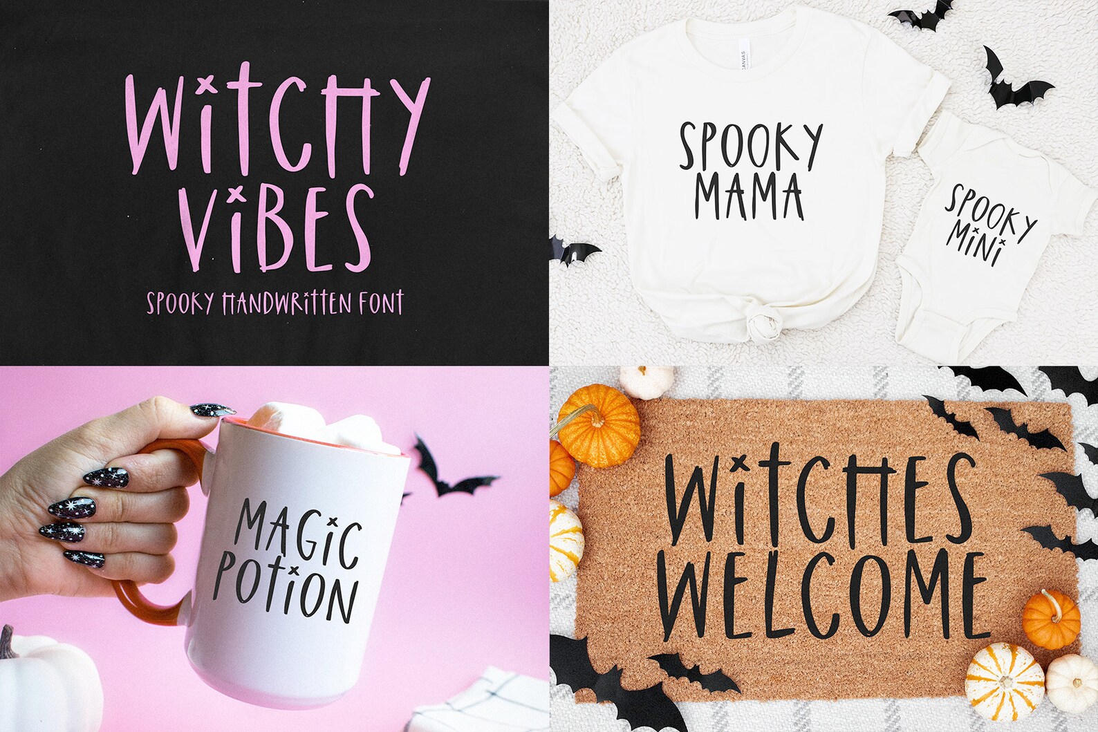 Halloween Font Bundle Spooky Fonts Dripping Font Cricut - Etsy