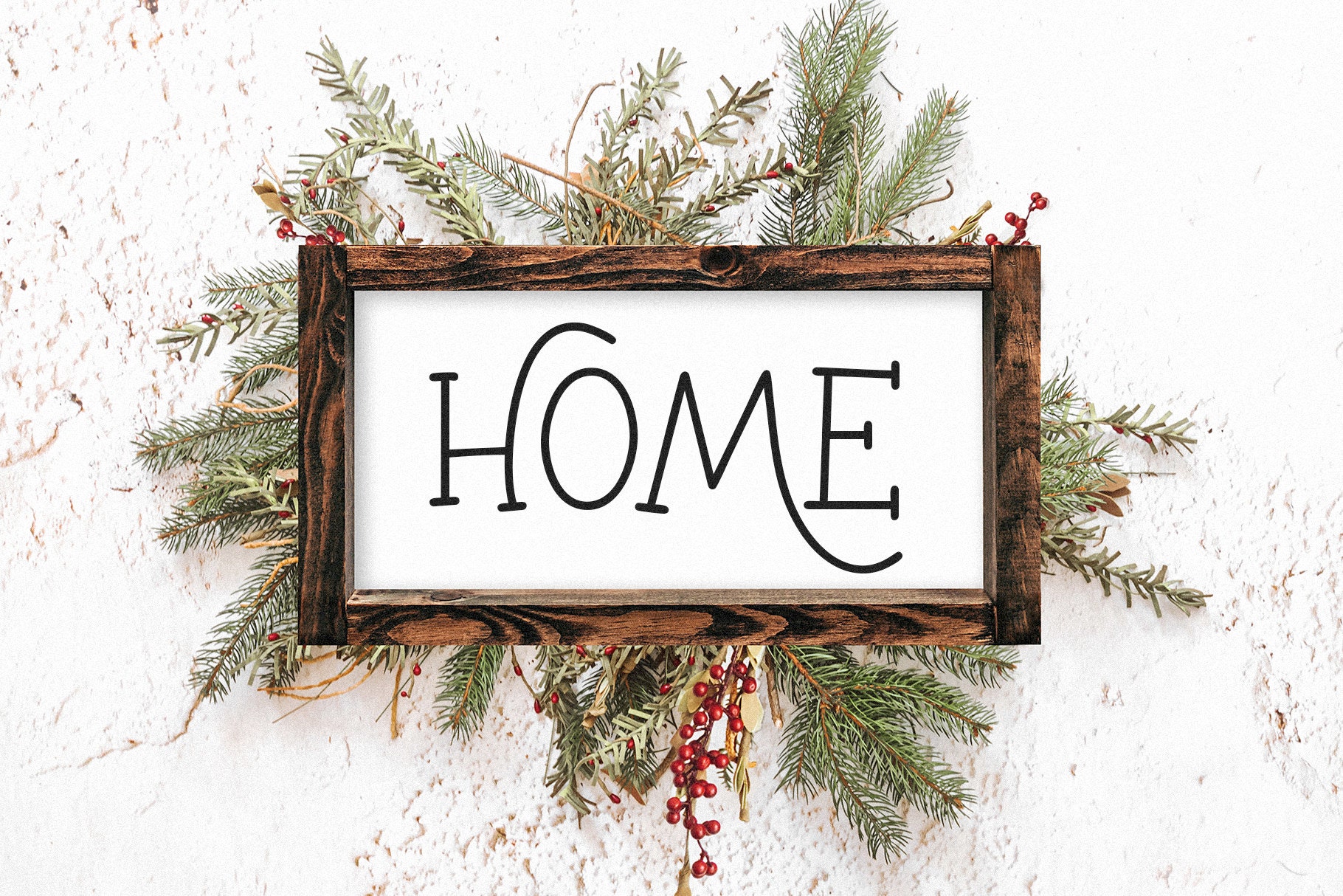 Tree Farm Font Handwritten Font Cricut Fonts Swash Font - Etsy