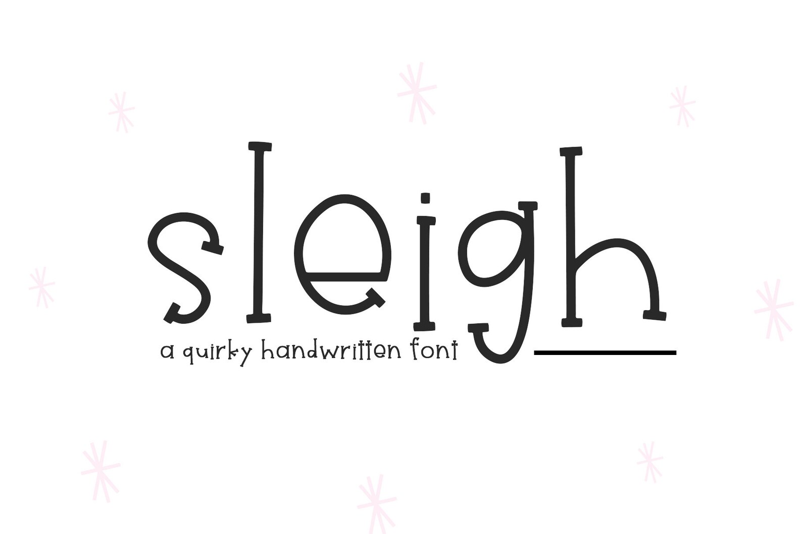 Sleigh Font - Handwritten Serif Font, Cricut Fonts, Farmhouse Fonts ...