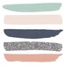 Pink and Blues Brushstrokes Watercolor Clipart poolside Glitter - Etsy