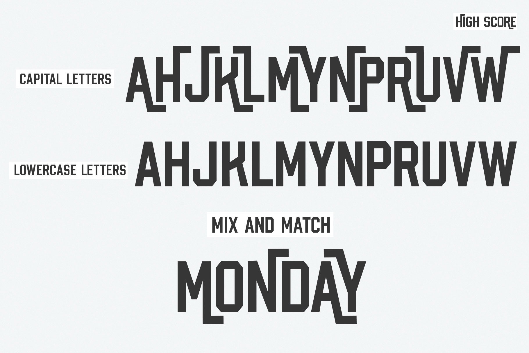 High Score Font - Sports Font, Retro Font, Cricut Fonts, College Font ...