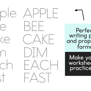 School Days Tracing Font - Teacher Font, Student Fonts, Handwriting ...