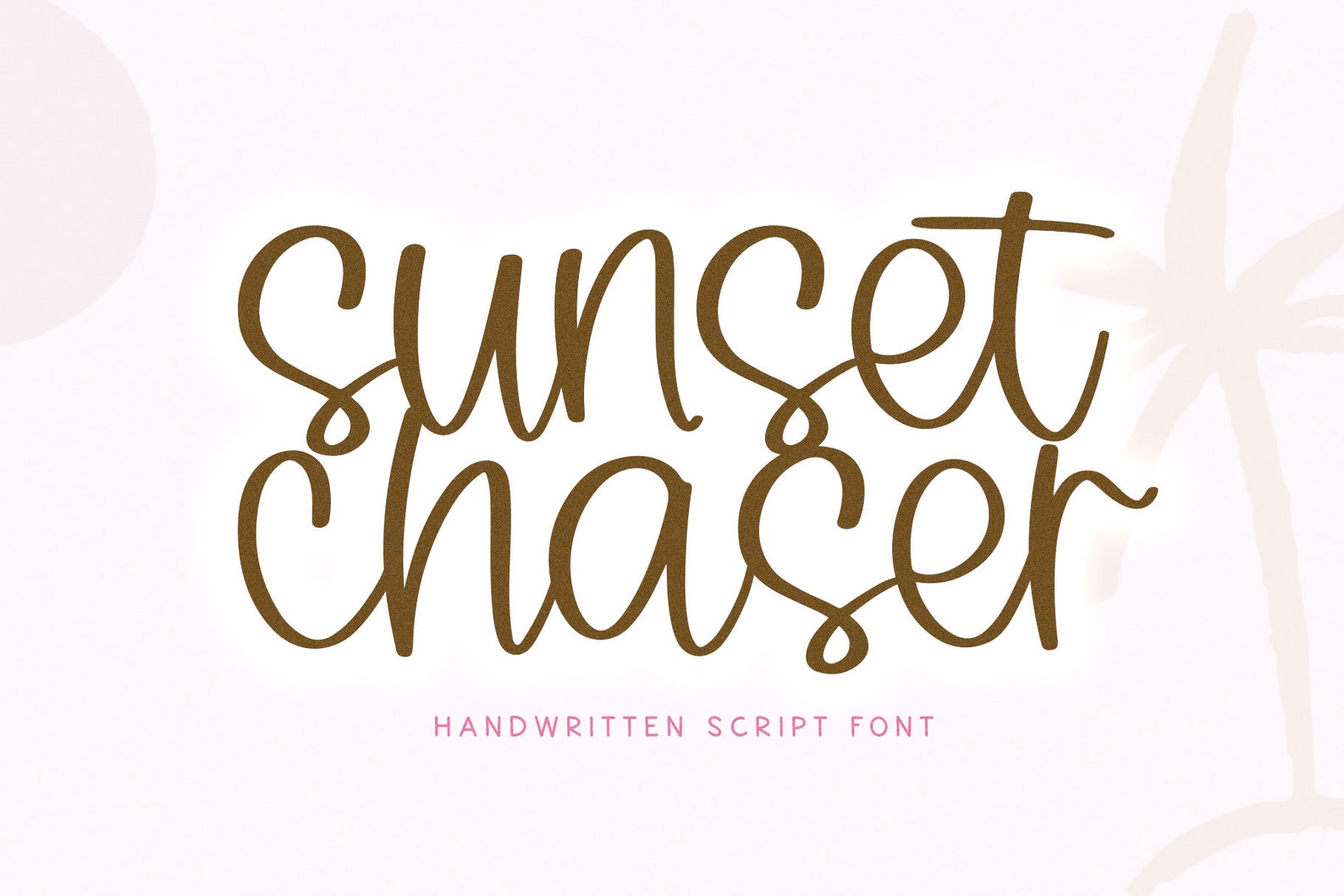 Sunset Chaser Font Bouncy Handwritten Script Font Cricut - Etsy