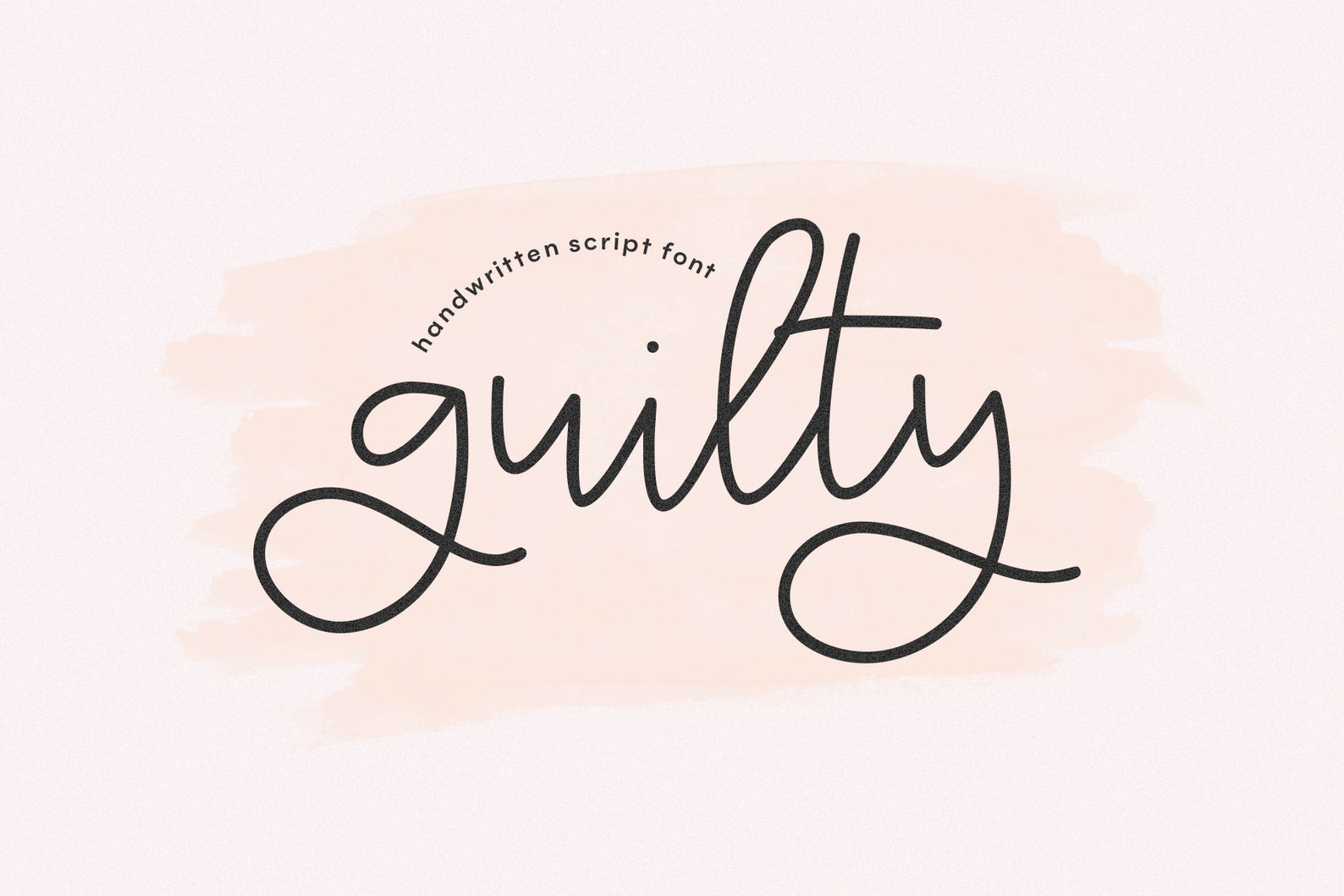 Guilty Font - Modern Handwritten Script Font, Cricut Fonts, Cursive ...